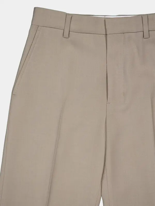 AMI Paris Flare Fit Trousers