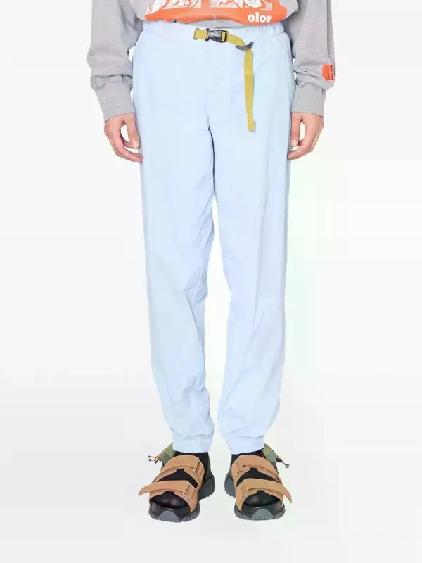 Kolor Belted Trousers - Blue