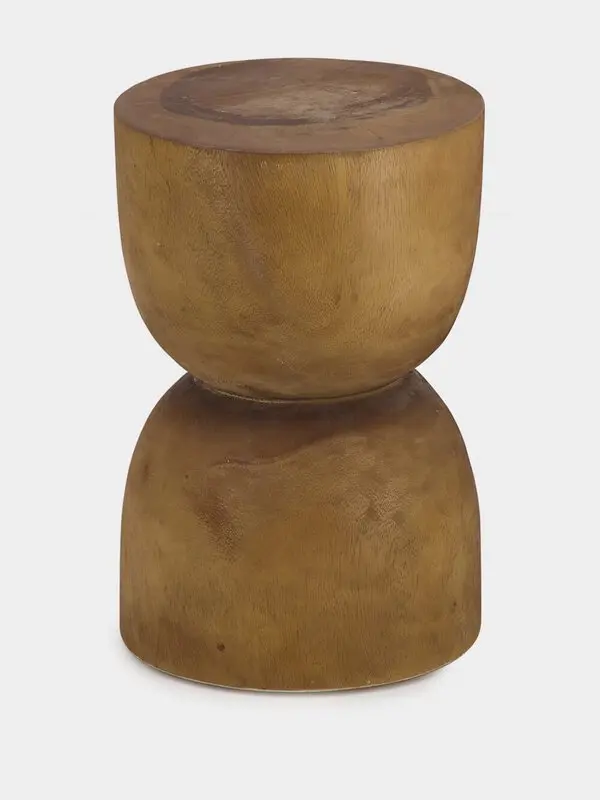 BAZAR BIZAR Azure Suar Wood Stool