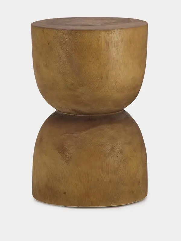 BAZAR BIZAR Azure Suar Wood Stool