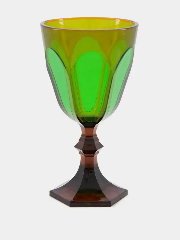 MARIO LUCA GIUSTI Forte Dei Marmi Wine Glass - Brown