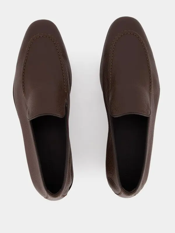 Manolo Blahnik Truro Calf Leather Loafers