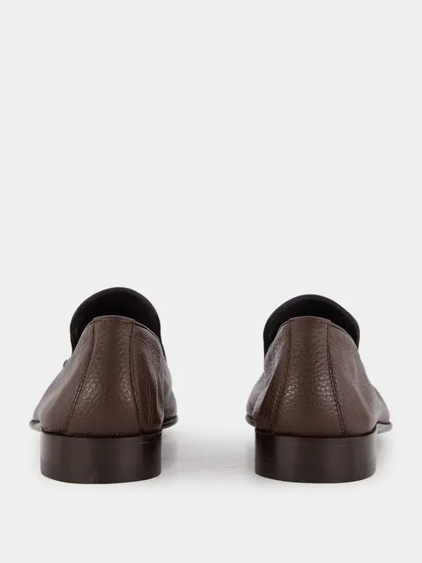 Manolo Blahnik Truro Calf Leather Loafers