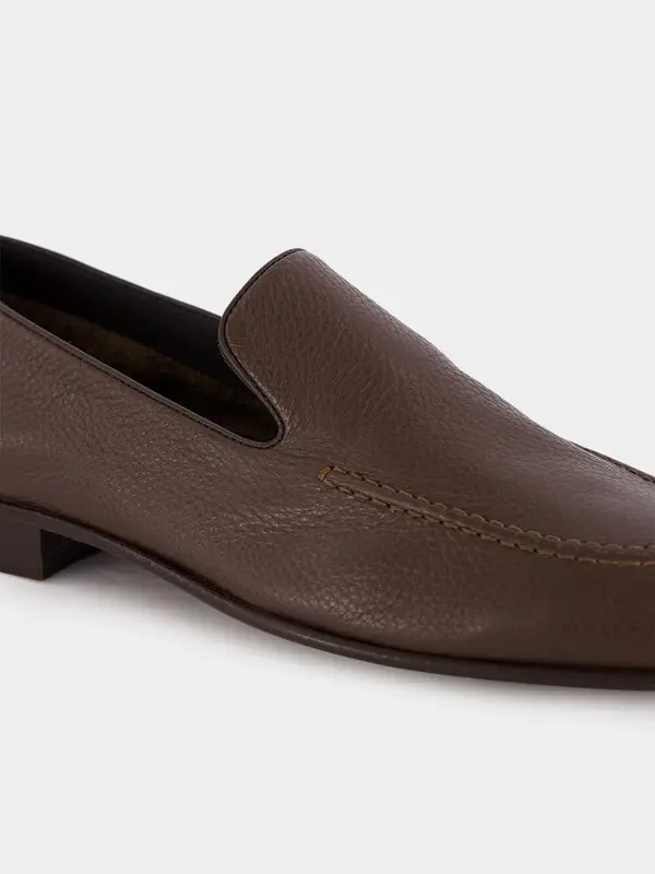 Manolo Blahnik Truro Calf Leather Loafers