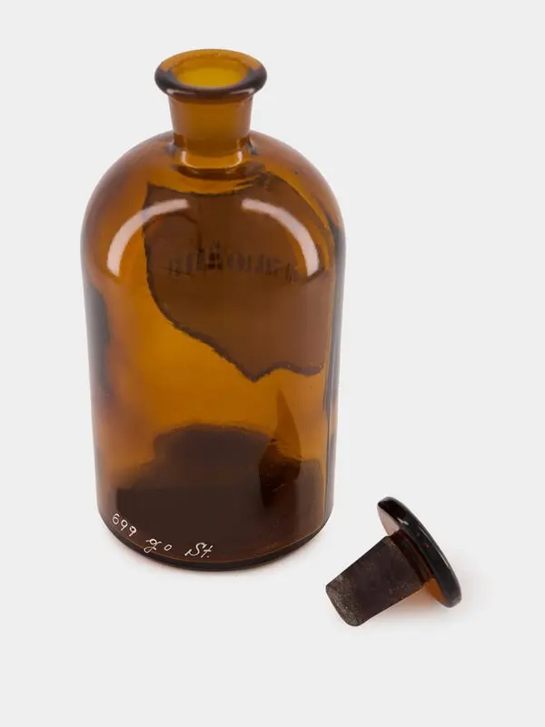 All Origine Propanol Amber Glass Pharmaceutical Bottle