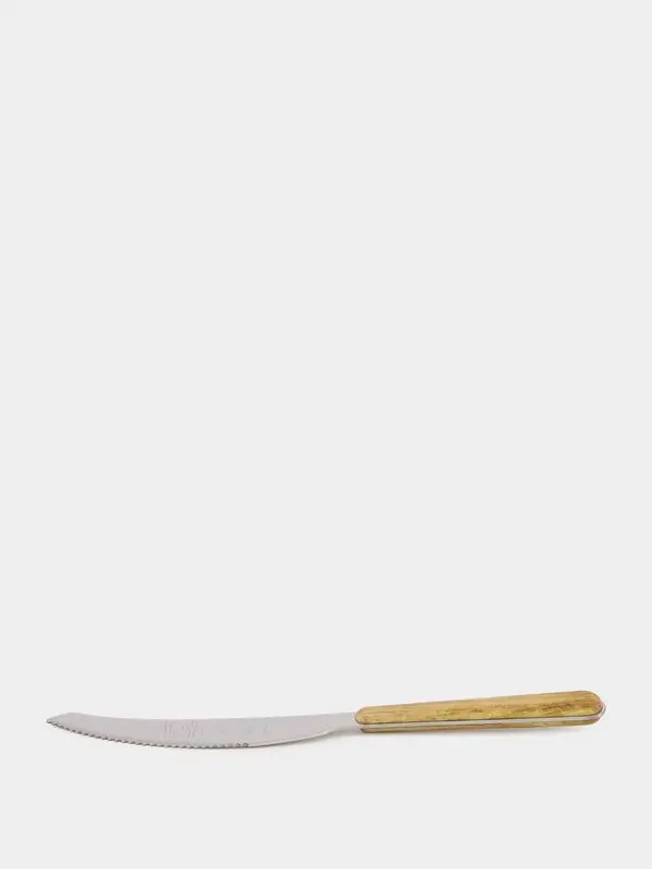 NEVA Pizza Knife With Pine Handle