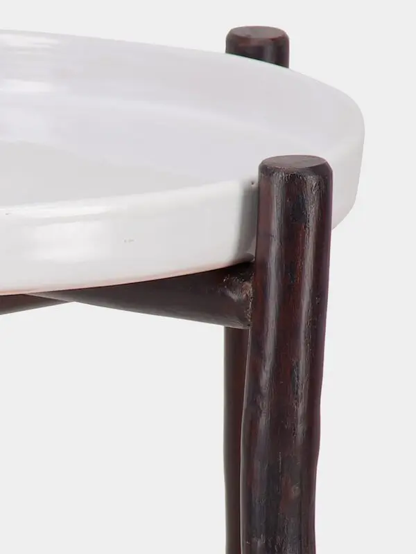 TINJA Mida High Dark Wood Table