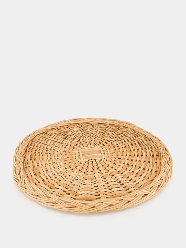HOUSE OF CAPRICORN Vitória Wicker Charger