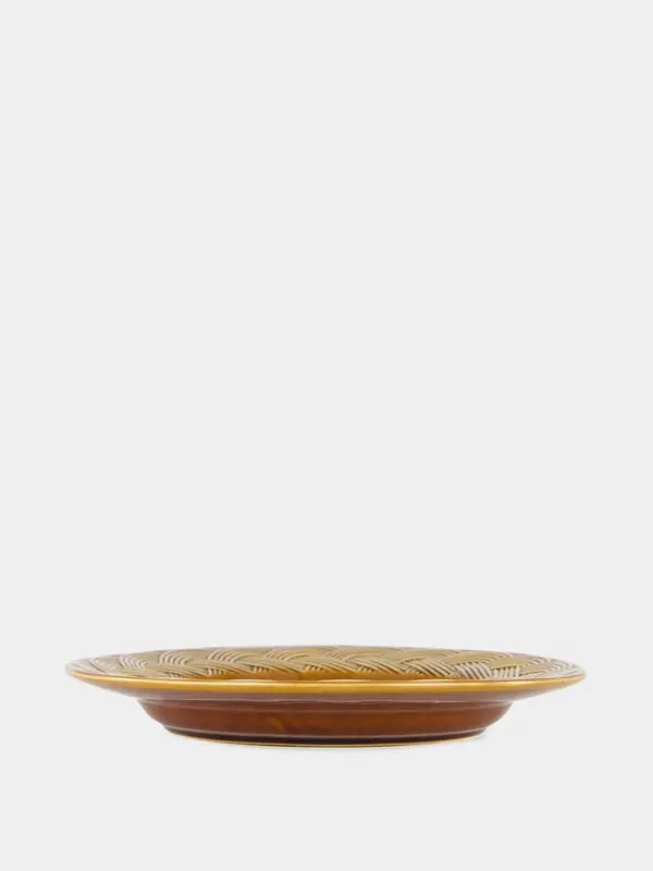 HOUSE OF CAPRICORN Vime Ceramic Dinner Plate By