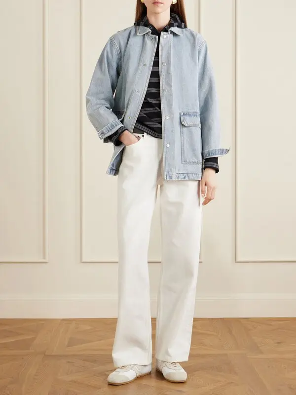 Still Here Barn Denim Jacket - Blue