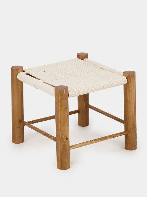 HONORÉ Wooden Stool Carlo