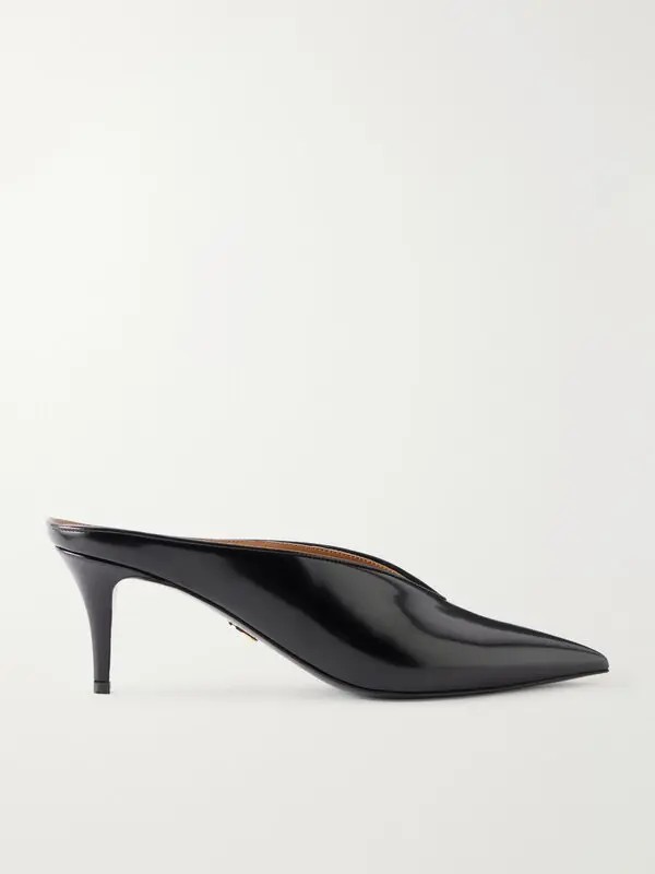 Stella McCartney Poin-toe Mules - Black
