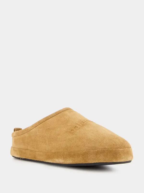 Balenciaga Alaska Slippers - Brown