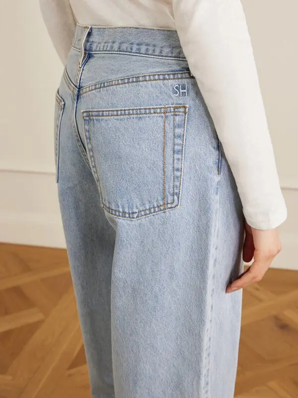 Still Here Everyday Straight-leg Jeans - Blue