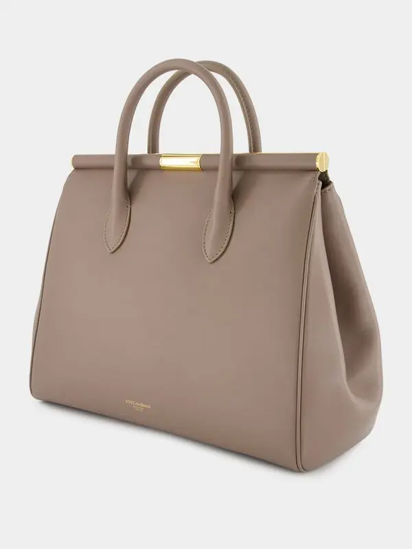 Dolce & Gabbana Marlene Top Handle Bag - Brown