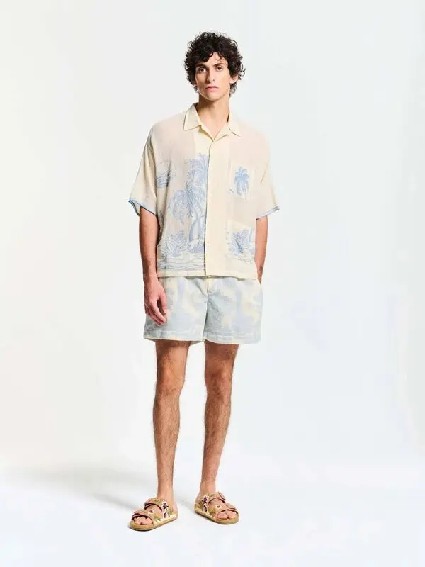 BAZISZT Chand Shirt - Beige