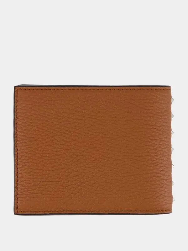 Valentino Garavani Saddle Rockstud Wallet - Brown