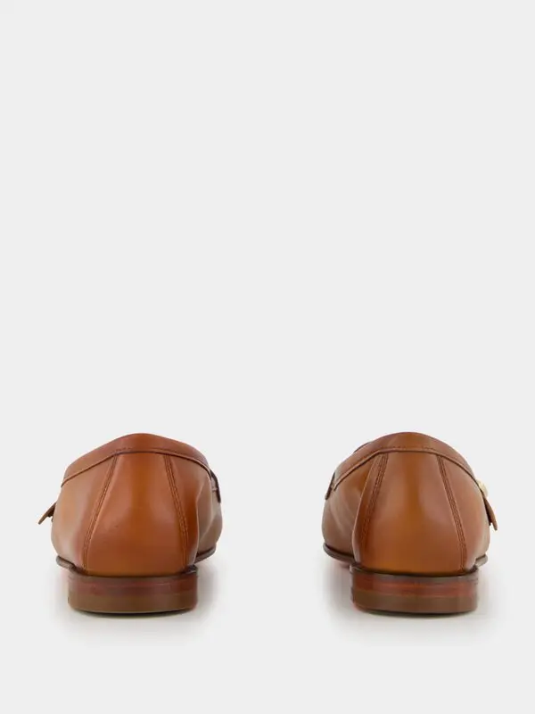 Santoni Monk Formal Loafers - Brown