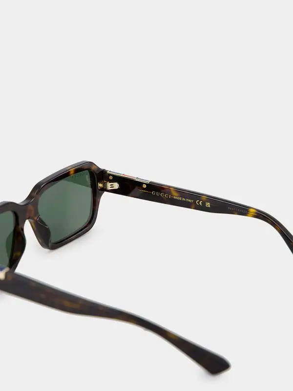 Gucci Rectangular Frame Sunglasses