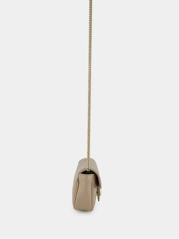 Gucci Gg Marmont Super Mini Bag - Brown