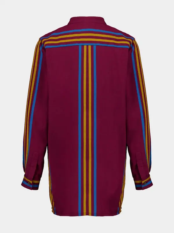 PAULA Name X Marrakshi Electra Striped Hand-woven Shirt