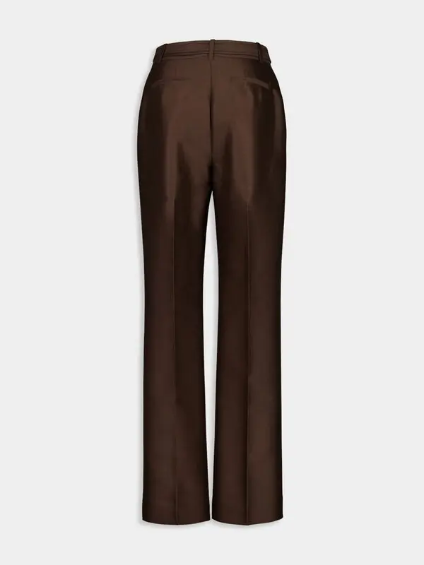 Zimmermann Illuminate Straight-fit Wool Trousers