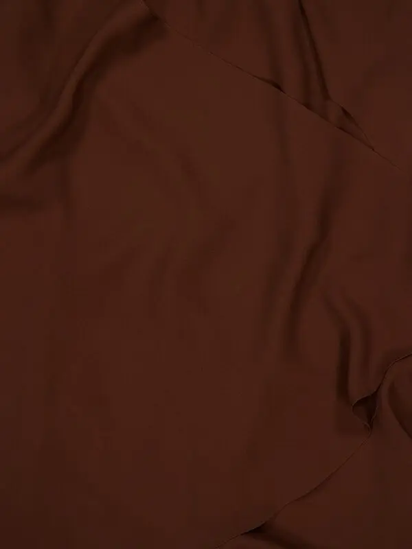 Gucci Draped Silk Midi Dress