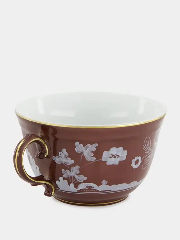 GINORI 1735 Oriente Italiano Tea Cup - Brown