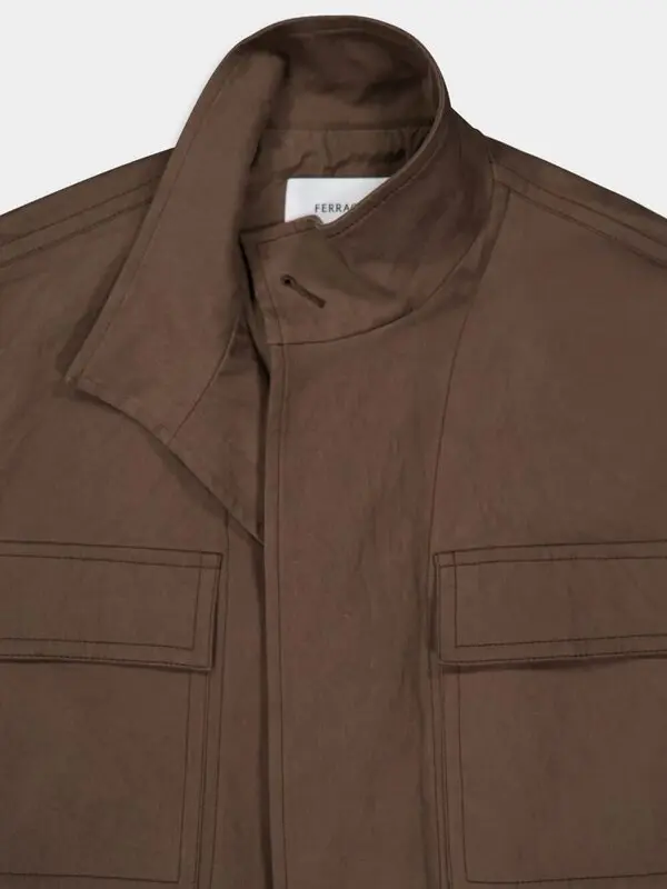 FERRAGAMO Saharan Jacket - Brown