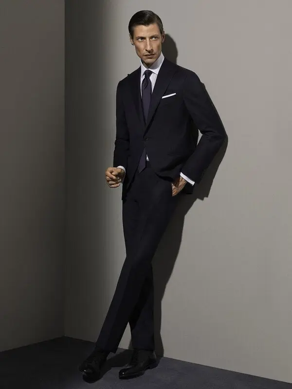 Corneliani Single-breasted Virgin-wool Suit