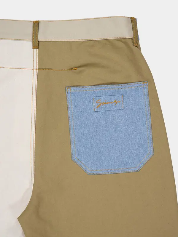 Givenchy Logo Patchwork Denim Jeans