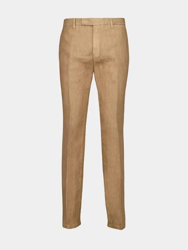Boglioli Sand Linen Suit