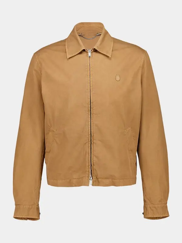Alexander McQueen Embroidered Skull Blouson - Brown