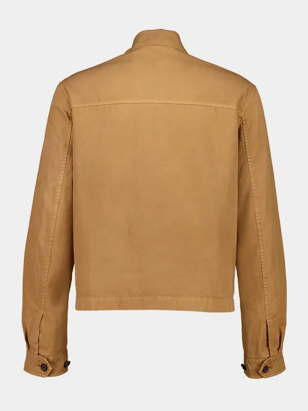Alexander McQueen Embroidered Skull Blouson - Brown