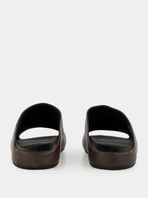 Officine Creative Babouche 002 Leather Mule Sandals
