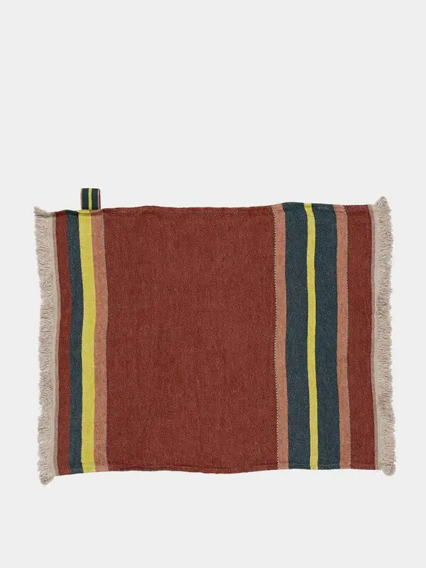 Libeco Old Rose Belgian Guest Towel - Brown