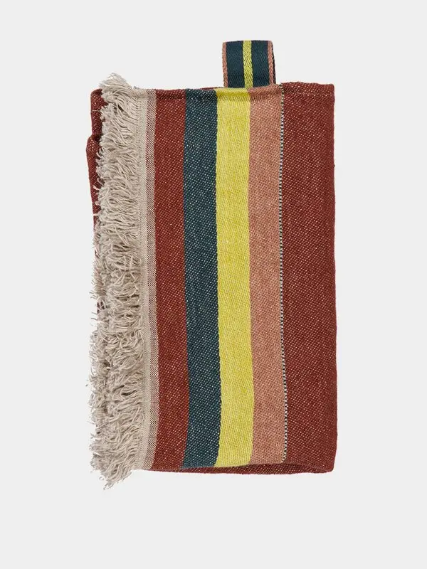 Libeco Old Rose Belgian Guest Towel - Brown