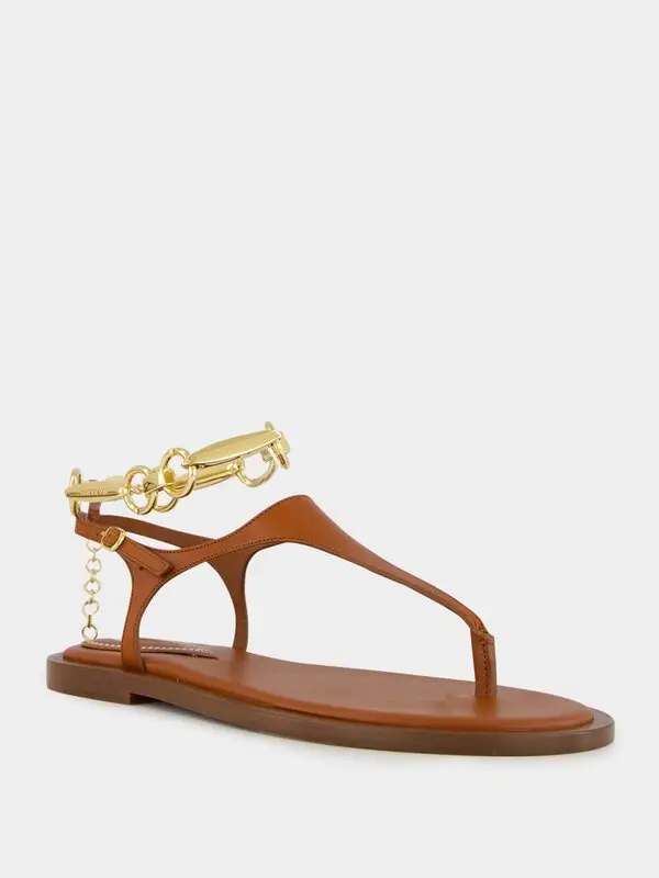 Zimmermann Wild Leather Sandal
