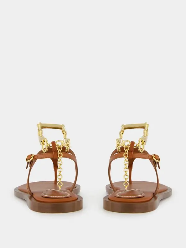 Zimmermann Wild Leather Sandal