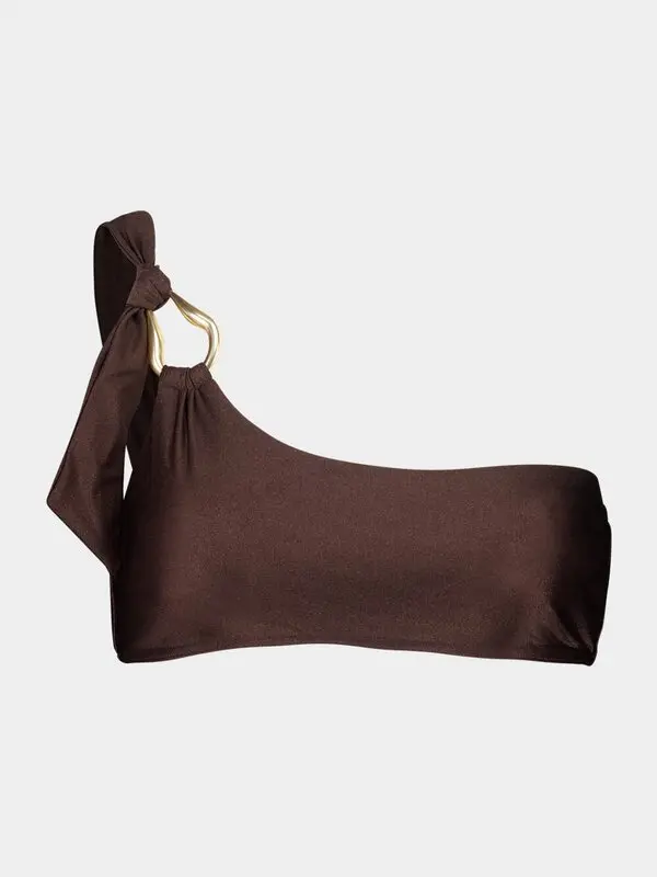Zimmermann Ascension Trim Bikini Top - Brown