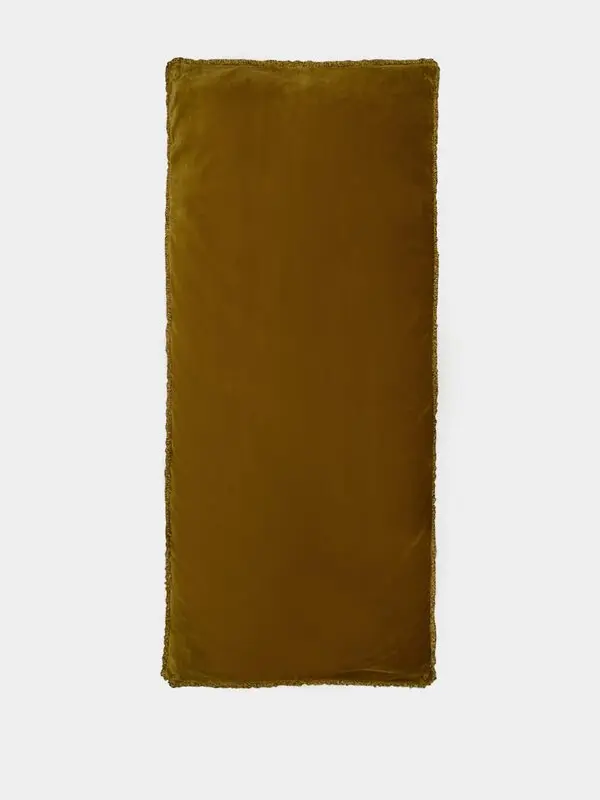Haomy Bed Roll Kobe In Cotton Velvet - Gold