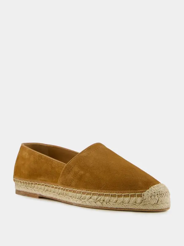 Brunello Cucinelli Suede Espadrilles - Brown