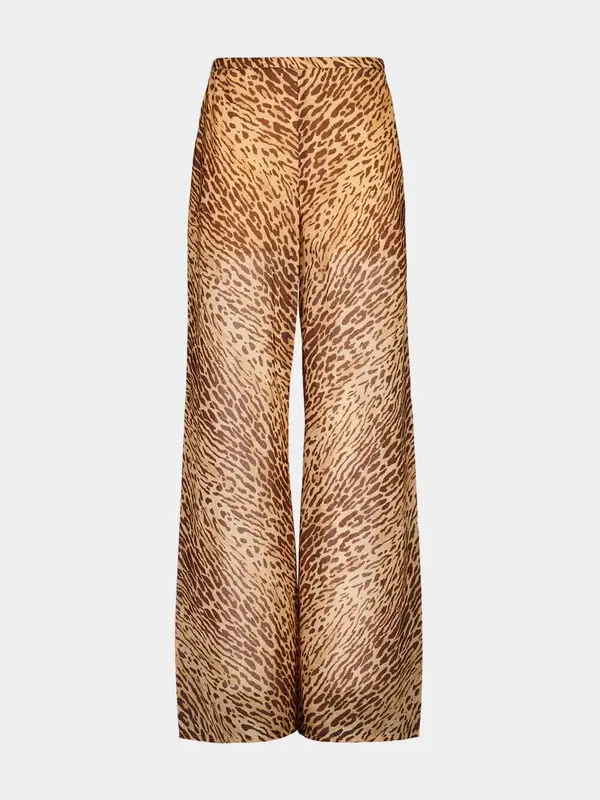 Zimmermann Cascadian Bias Pant - Brown