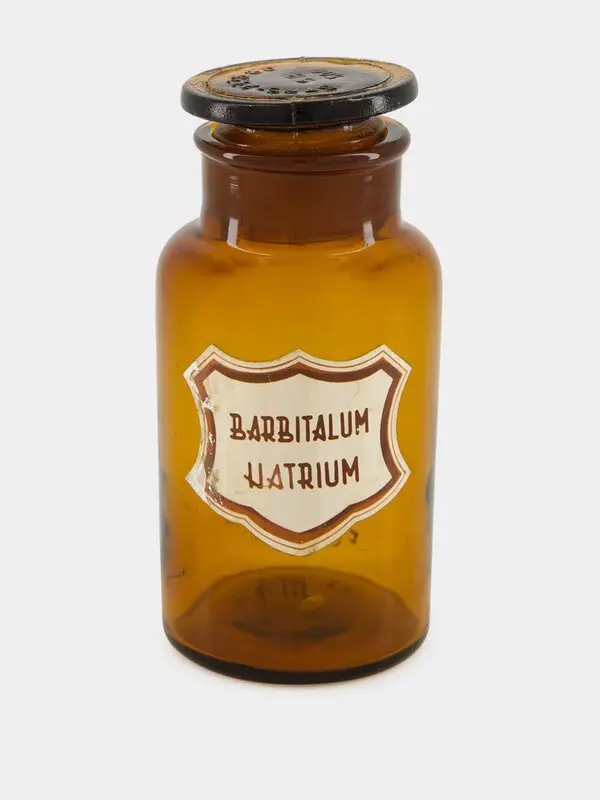 All Origine Heritage Glass Apothecary Vessel - Brown