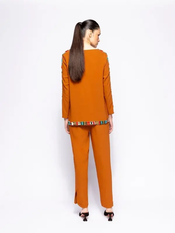 PAULA Ankle Cut Tailored Pants