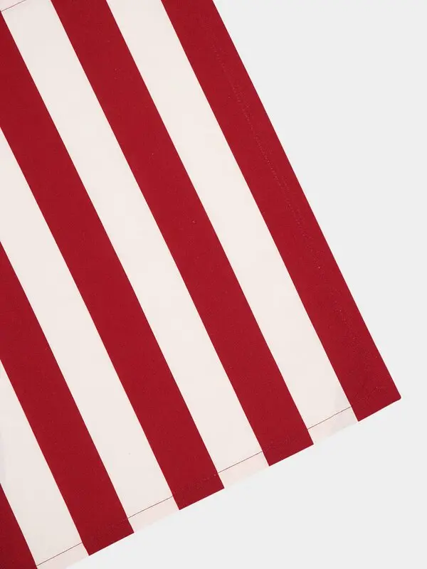La DoubleJ Contrada Bordeaux Panama Napkins Set Of 2 - Burgundy