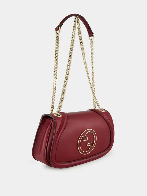 Gucci Blondie Medium Shoulder Bag - Burgundy