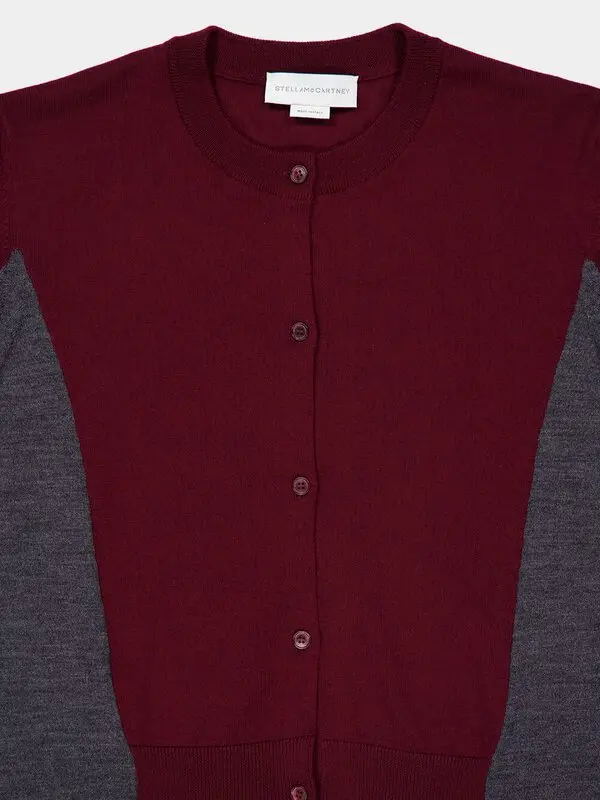 Stella McCartney Cropped Wool Cardigan