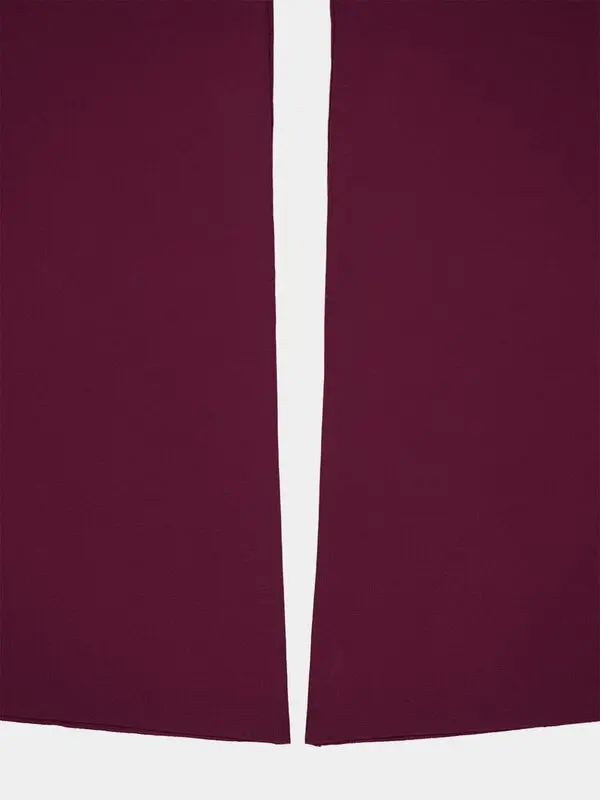 Stella McCartney Knit Flared Trousers - Burgundy