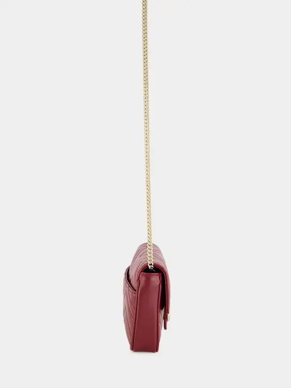 Gucci Gg Marmont Small Shoulder Bag - Burgundy
